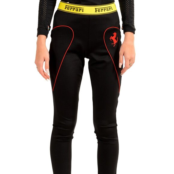 Scuderia Ferrari | Pants & Jumpsuits | Scuderia Ferrari Womens Black ...